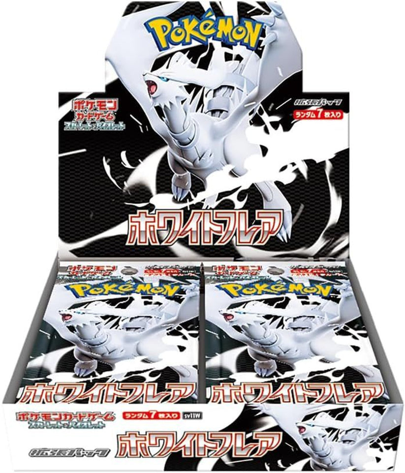 Japanese Pokemon: White Flare Booster Box – Cabbage Cat Collectables